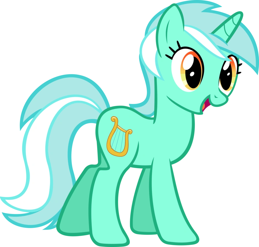 Lyra Sitting Vector