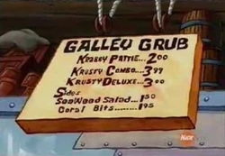 Galley Grub | SpongeBob SquarePants Wiki | Fandom