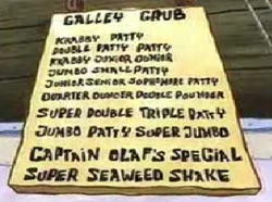 Galley Grub | SpongeBob SquarePants Wiki | Fandom