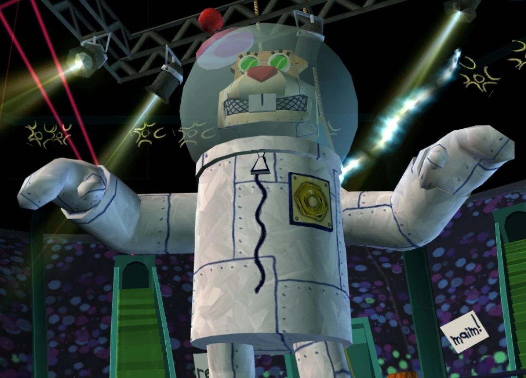 Spongebob Battle For Bikini Bottom Robot Sandy
