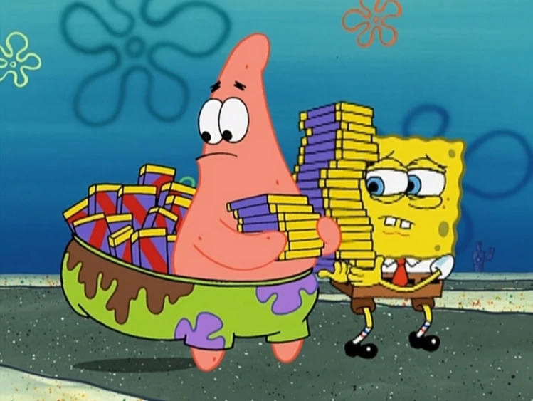 SpongeBob SquarePants (character)/gallery/Chocolate with Nuts ...