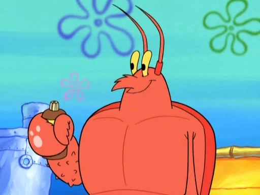 Larry the Lobster/gallery/The Abrasive Side | SpongeBob Galaxy Wiki ...