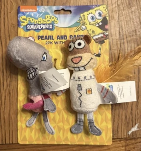 Pearl & Sandy Cat Plush | SpongeBob Plush Wiki | Fandom