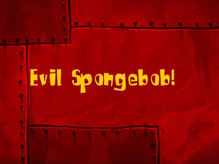 Evil Spongebob! | Spongebob's Schizophrenia Wiki | Fandom