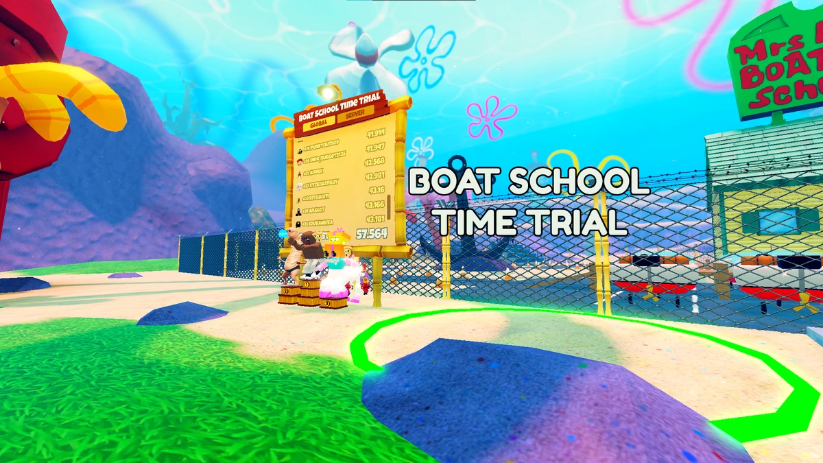 Racing Minigame | SpongeBob Simulator Wiki | Fandom