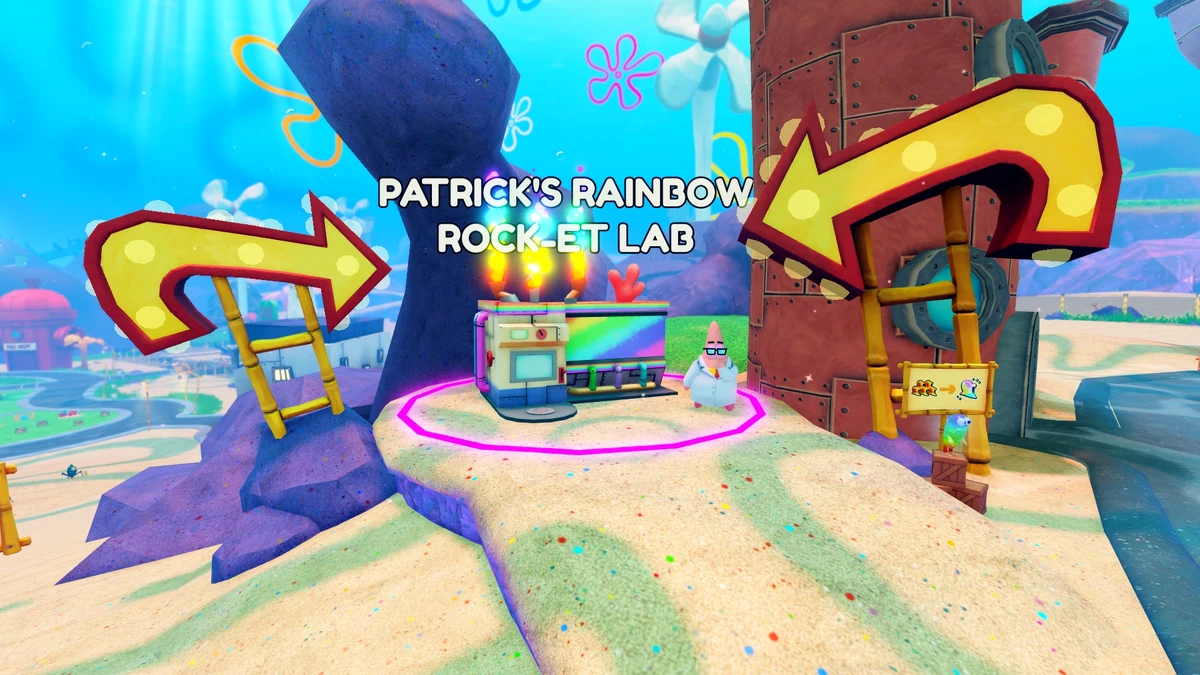 Patrick's Rainbow Rock-Et Lab | SpongeBob Simulator Wiki | Fandom