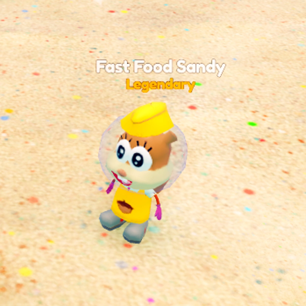 Fast Food Sandy | SpongeBob Simulator Wiki | Fandom