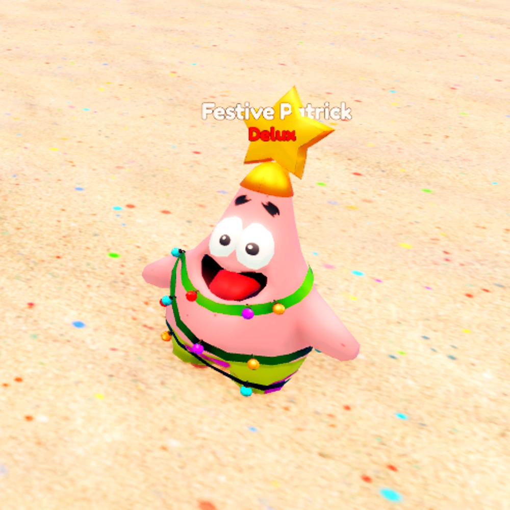 Festive Patrick | SpongeBob Simulator Wiki | Fandom