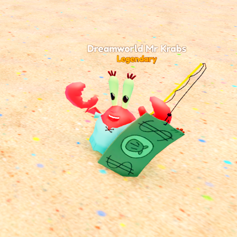 Dreamworld Mr Krabs Spongebob Simulator Wiki Fandom
