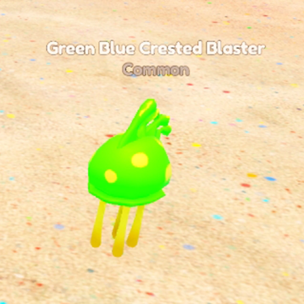 Green Blue Crested Blaster | SpongeBob Simulator Wiki | Fandom