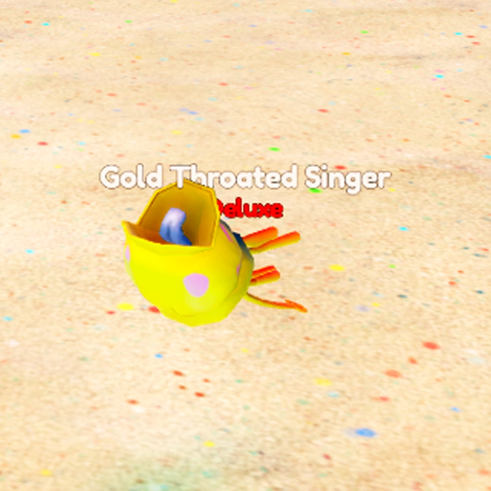 Gold Throated Singer | SpongeBob Simulator Wiki | Fandom