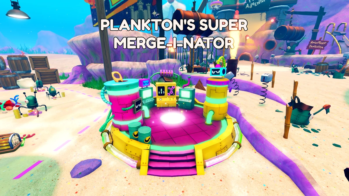 Plankton's Super Merge-I-Nator | SpongeBob Simulator Wiki | Fandom
