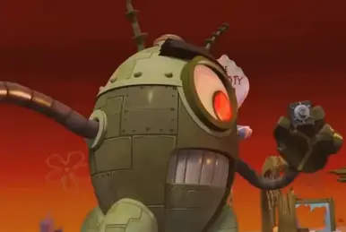 Spongebob Squarepants Plancton Esercito Worlds Largest LEGO Plankton