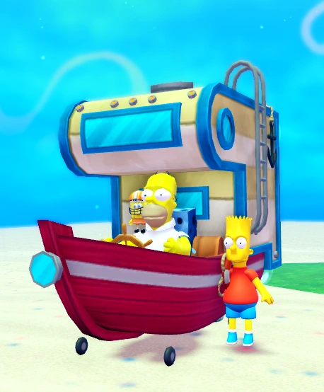Weeniebango Boatmobile | SpongeBob Tower Defense Wiki | Fandom