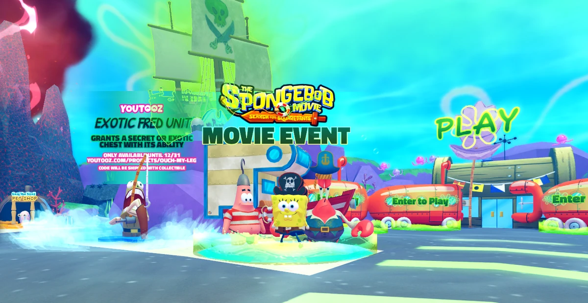 The SpongeBob Movie: Search for SquarePants Event | SpongeBob Tower ...