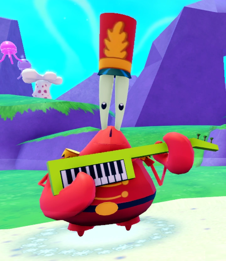 Band Geek Mr. Krabs | SpongeBob Tower Defense Wiki | Fandom