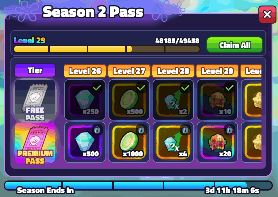 Seasons | SpongeBob Tower Defense Wiki | Fandom