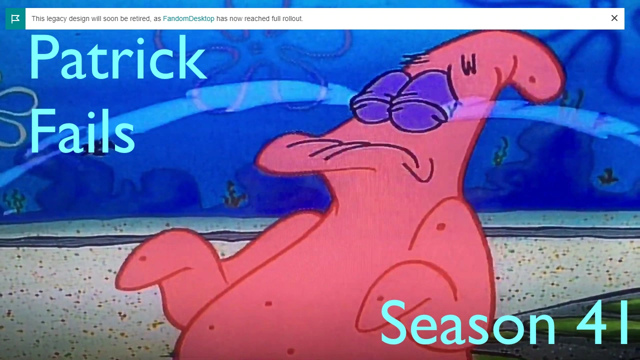 Patrick Crying