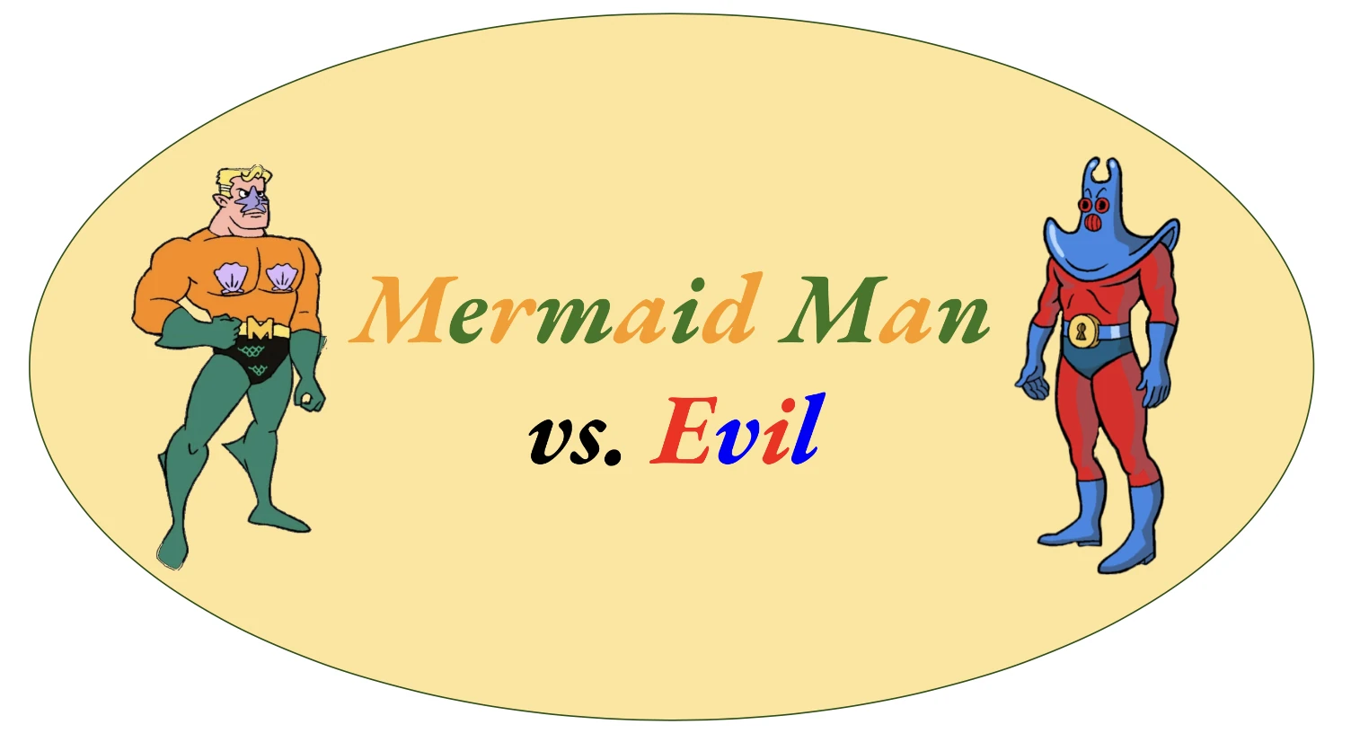 Mermaid Man Evil
