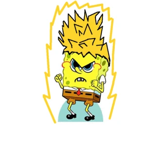 Super Saiyan Spongebob