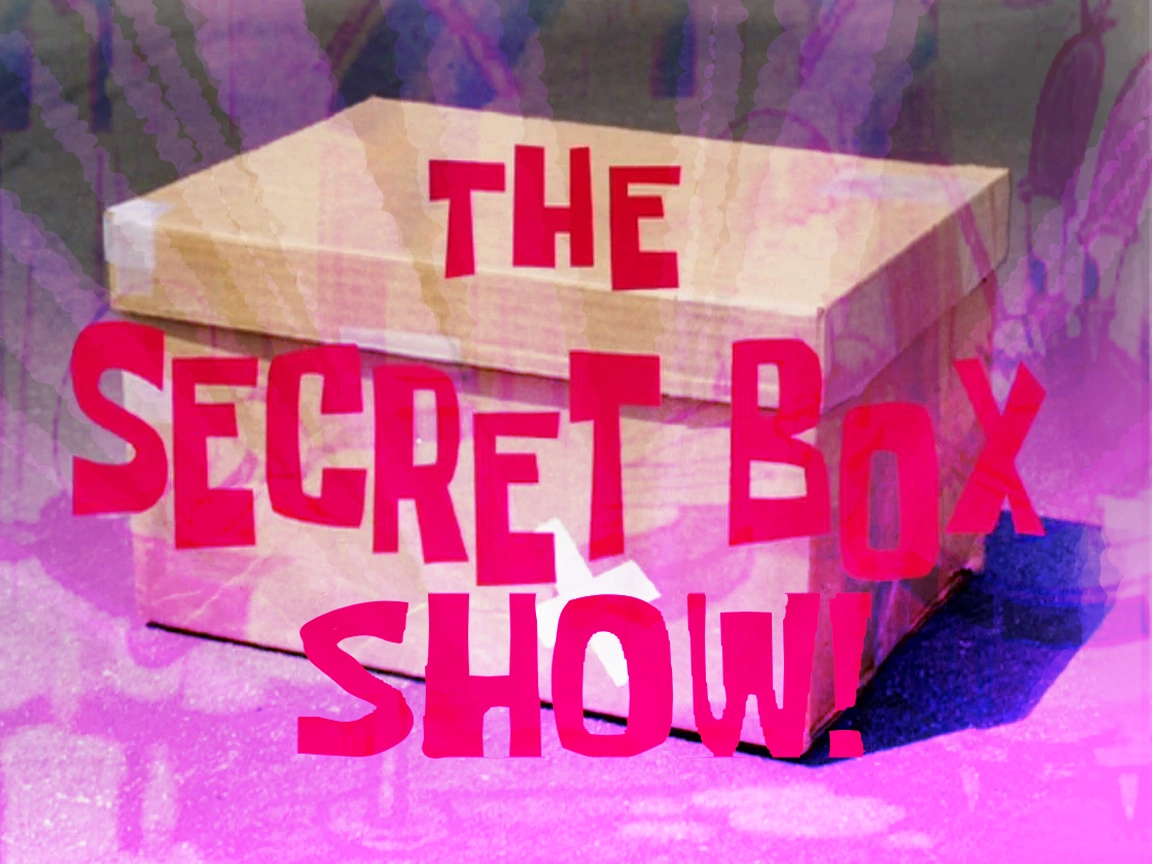 Spongebob The Secret Box