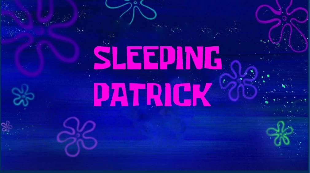 Patrick Star Sleeping