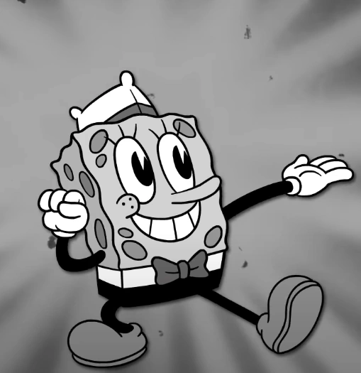 Spongebob Pictures In Black And White