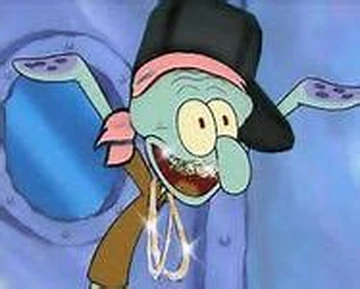Crazy Squidward Meme