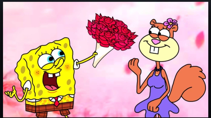 Spongebob And Sandy In Love Human