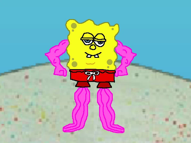 Spongebob Muscle Arms
