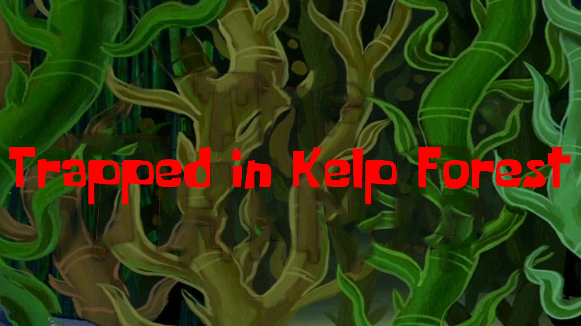 Kelp Forest Spongebob