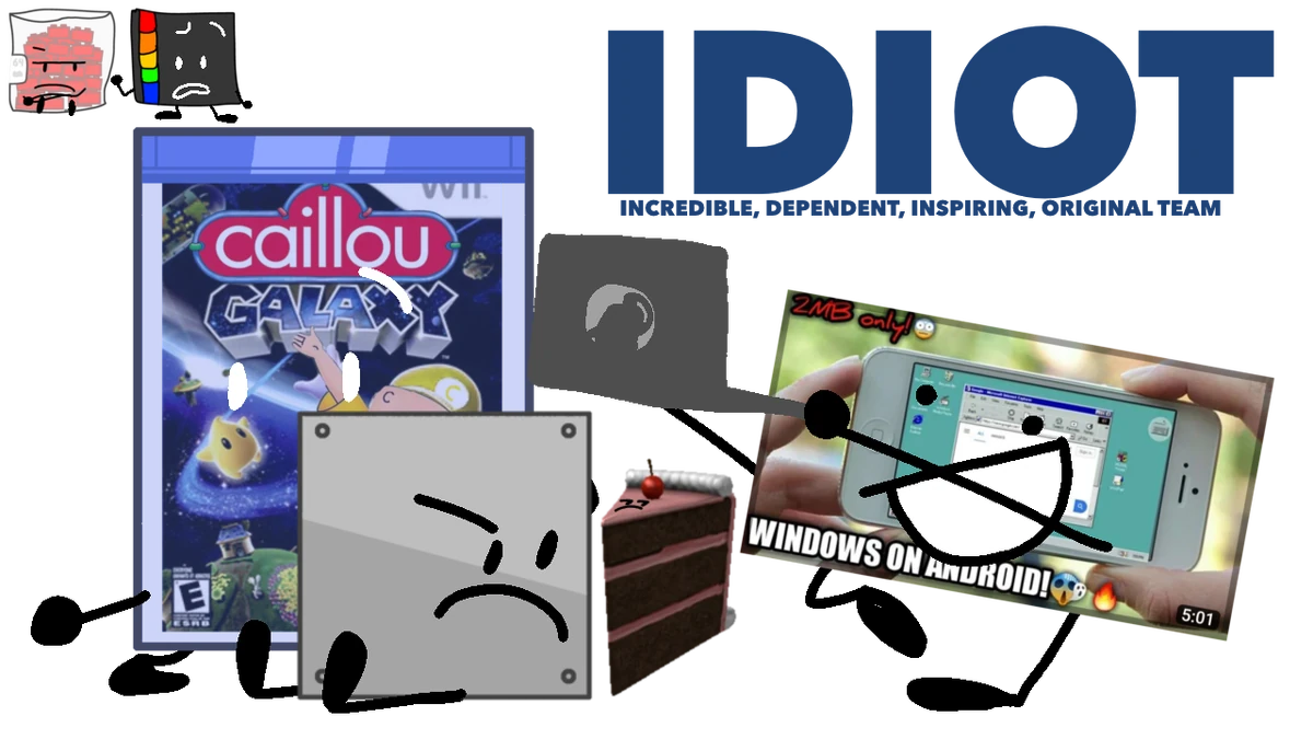 The IDIOTs | Spongegar Object Show Wiki | Fandom