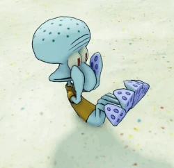 Future Squidward Animated Gif