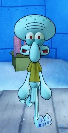 Squidward Aon Gif