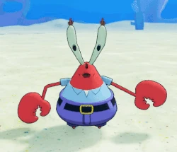Mr Krabs Dancing Gif