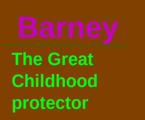 Barney-the Great Childhood Protector review | Spoof Wiki | Fandom