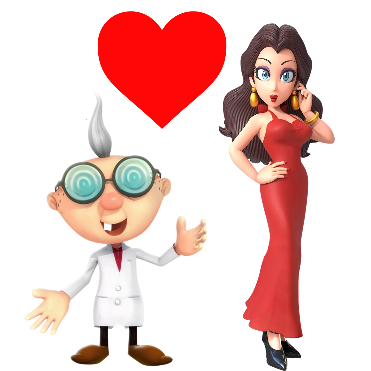 E. Gadd and Pauline | Spoof Wiki | Fandom