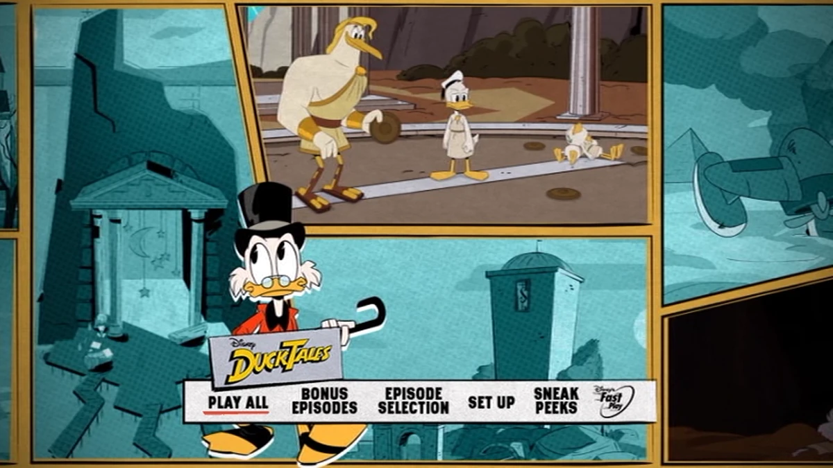 DuckTales: Destination Adventure! (Manuelvil1132 Version) (DVD Menu ...