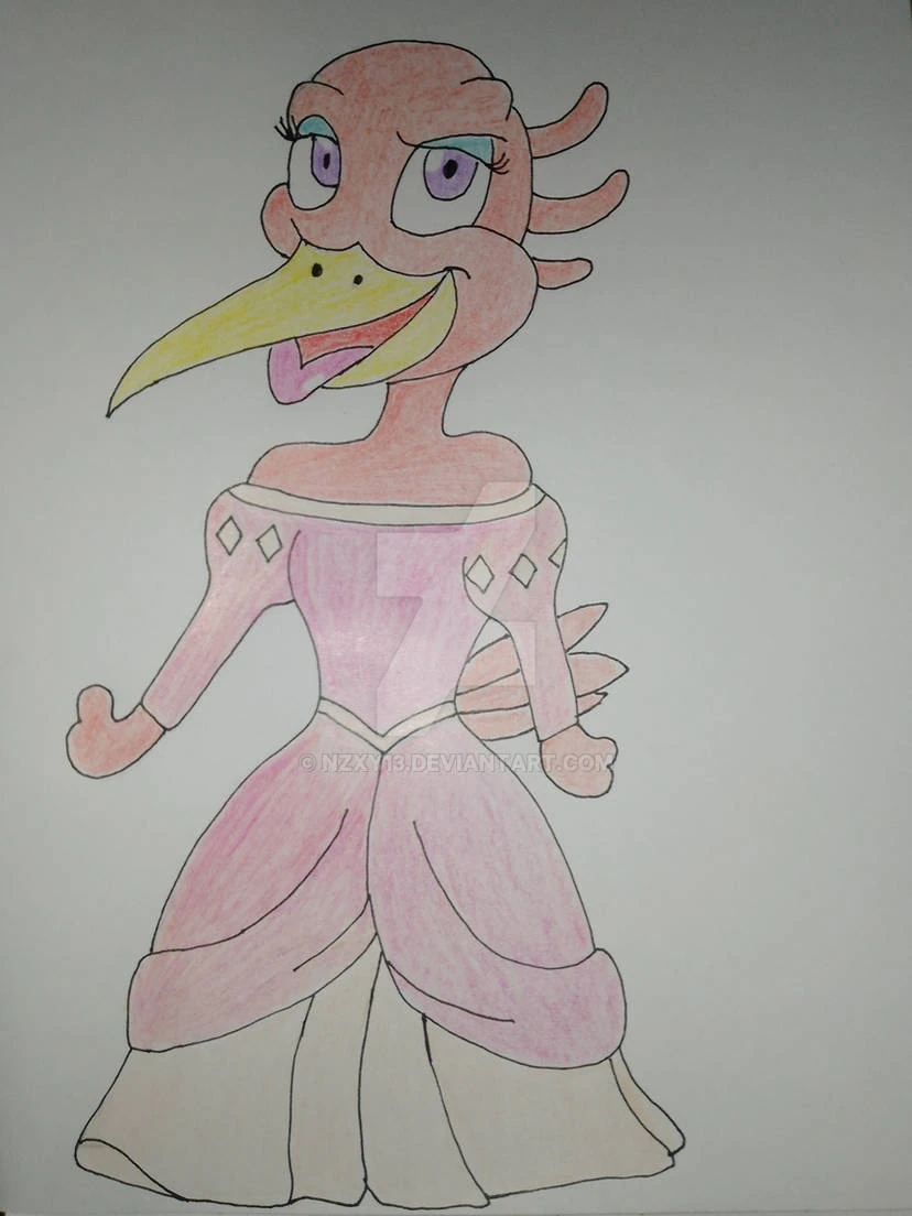 Gabriela (Danger Rangers) (Ariel) (Pink Dress) | Spoof Wiki | Fandom