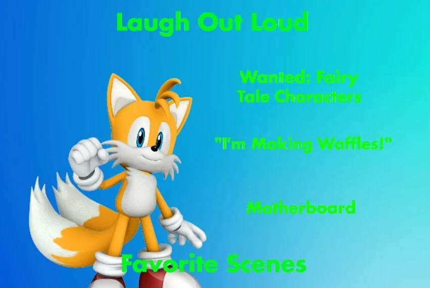 Miles "Tails" Prower | Spoof Wiki | Fandom