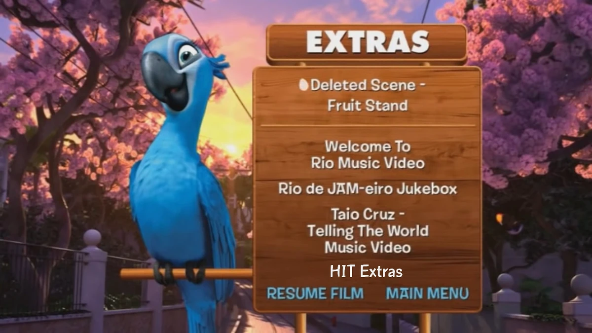 Rio (with HIT Extras) (DVD Menu)/Gallery | Spoof Wiki | Fandom