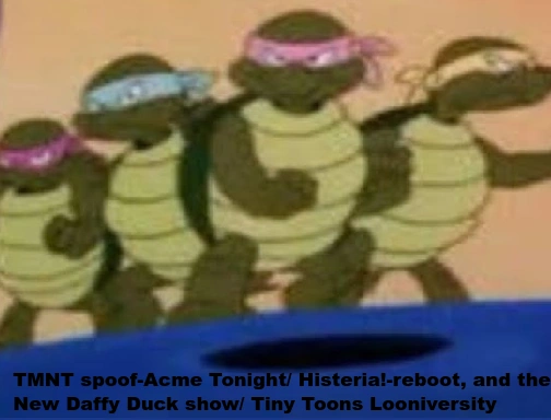 Introduction to the New Daffy Duck Show: TMNT guest stars | Spoof Wiki ...
