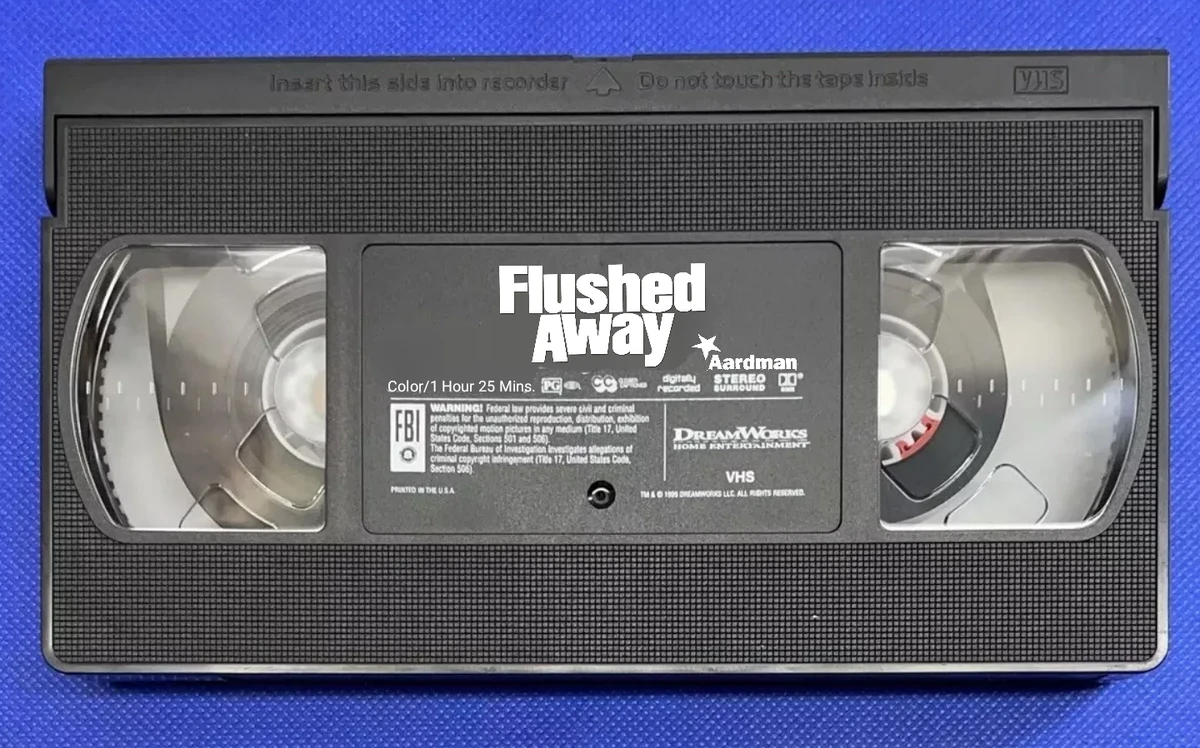 Flushed Away (VHS) | Spoof Wiki | Fandom
