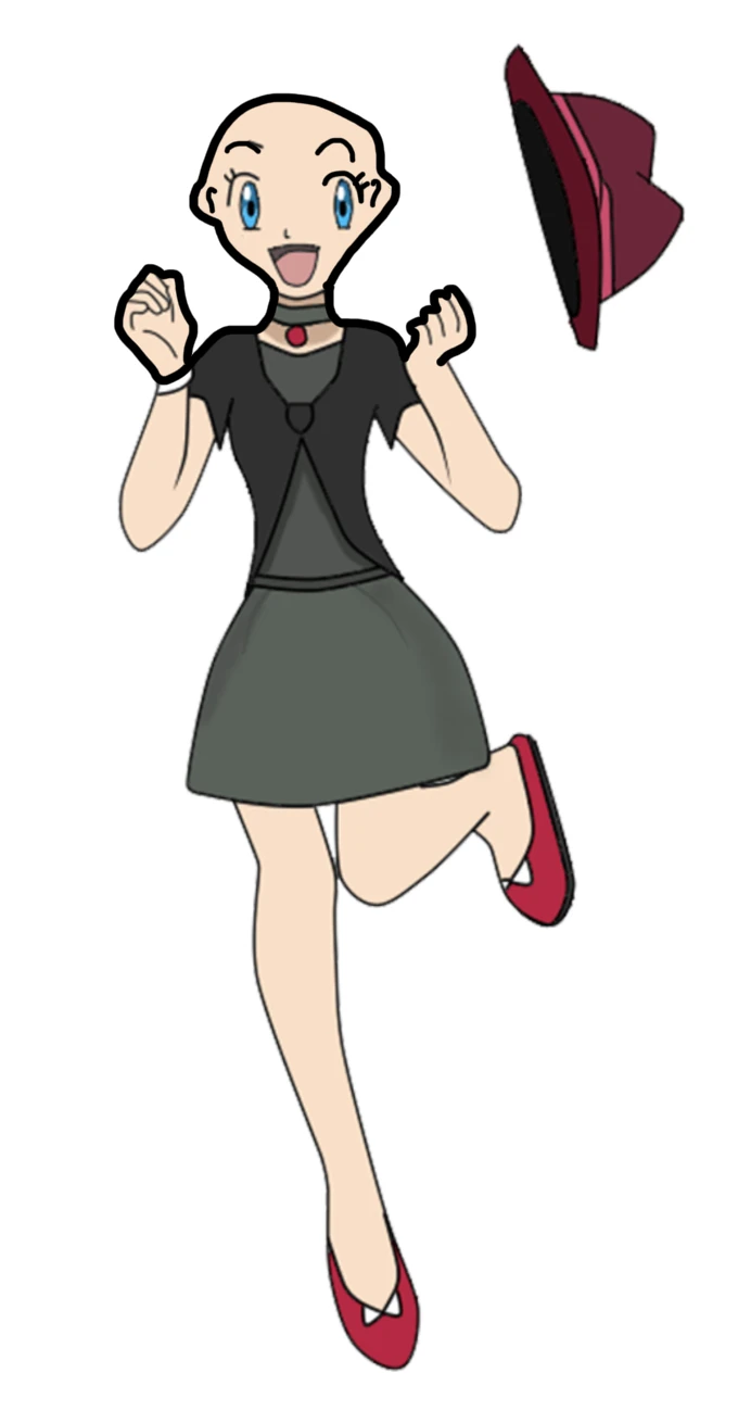 Serena pokemon bold with no hair | Spoof Wiki | Fandom