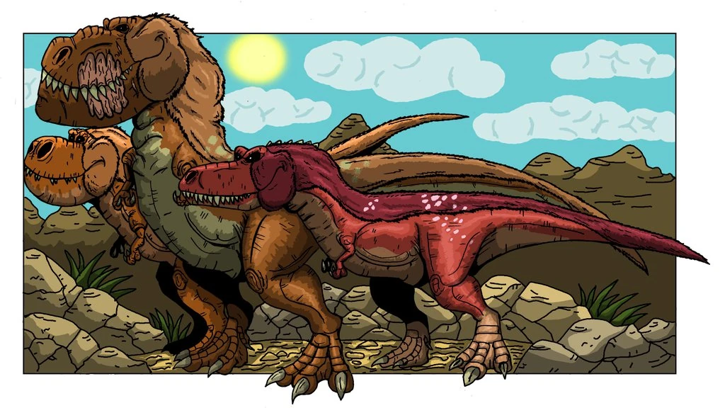 how to draw t rex the good dinosaur