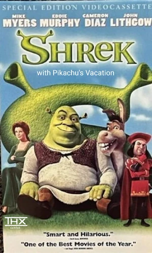 Shrek (with Pikachu's Vacation) (VHS) | Spoof Wiki | Fandom