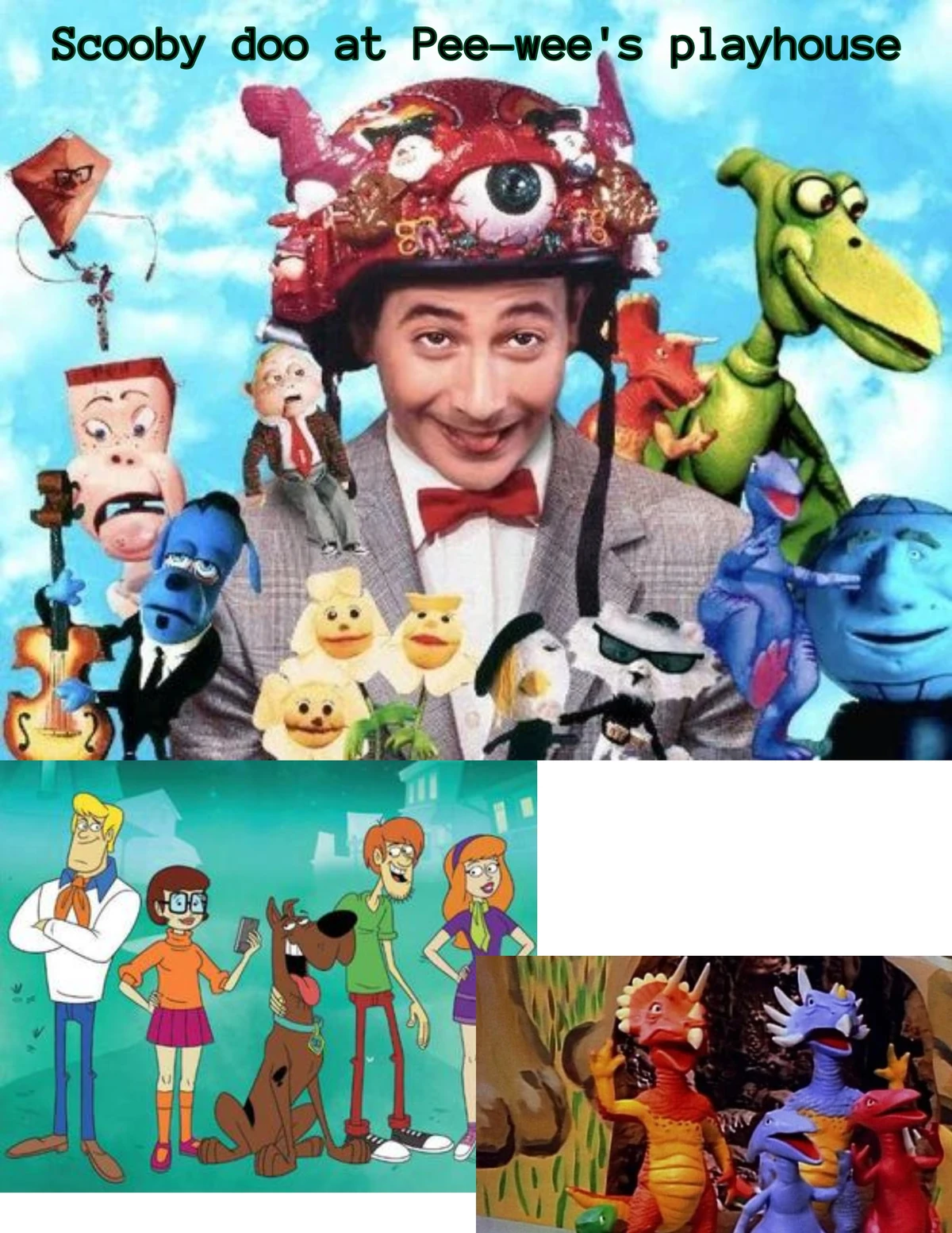 Scooby-doo at Pee-wee's Playhouse | Spoof Wiki | Fandom