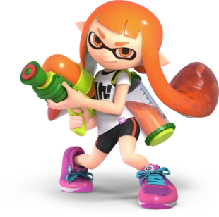 Orange Inkling Girl | Spoof Wiki | Fandom