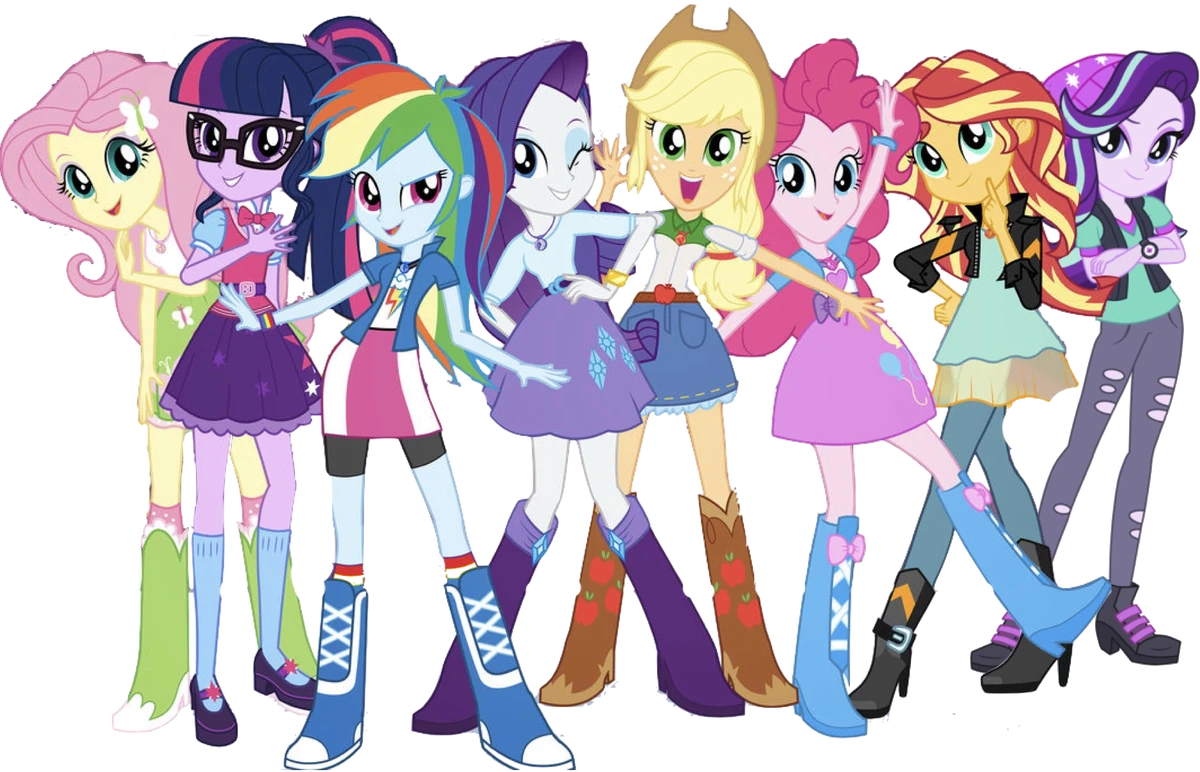Mane 8 (Equestria Girls) | Spoof Wiki | Fandom