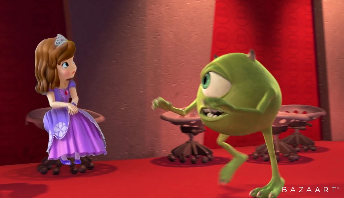 The romantic relationship between Mike Wazowski and Sofia Fennimore ...
